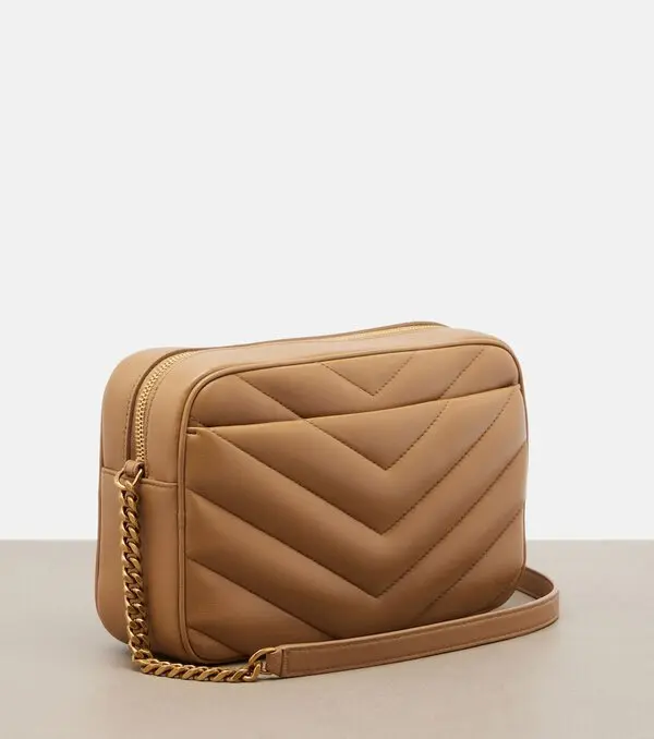 Saint Laurent Loulou Medium Camera Bag - Brown
