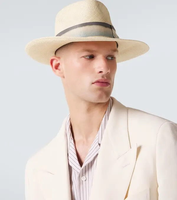Borsalino Harlem Straw Panama Hat