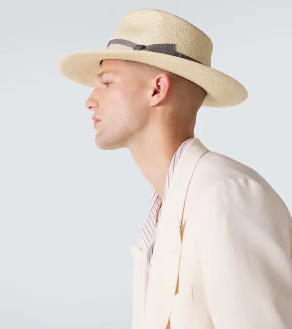 Borsalino Harlem Straw Panama Hat