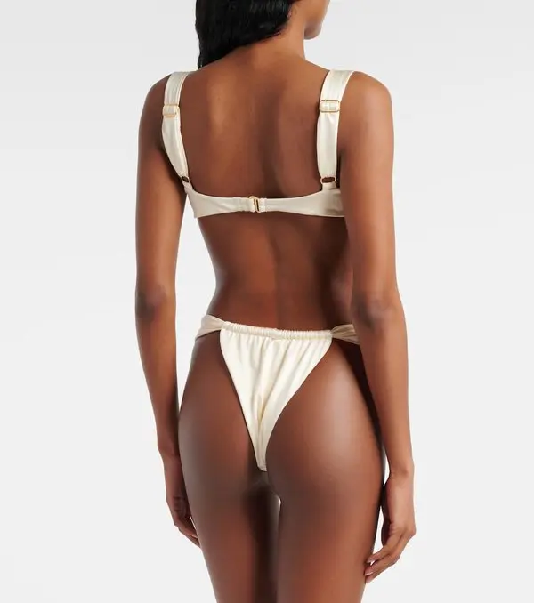 MONTCE Sandra Embellished Bikini Bottoms