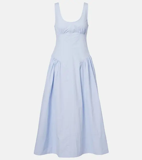 Proenza Schouler White Label Kendall Midi Dress - Blue