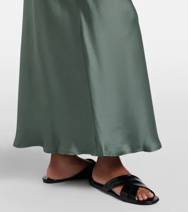 Asceno Tallin Silk Maxi Dress