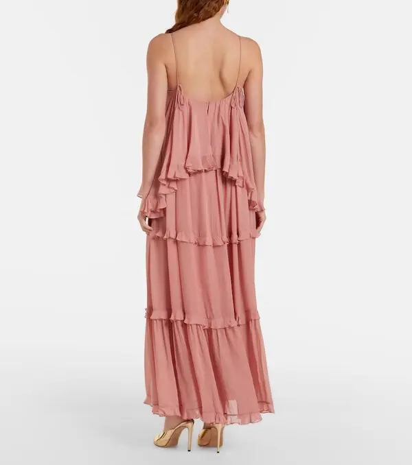 Zimmermann Luna Ruffled Tiered Maxi Dress