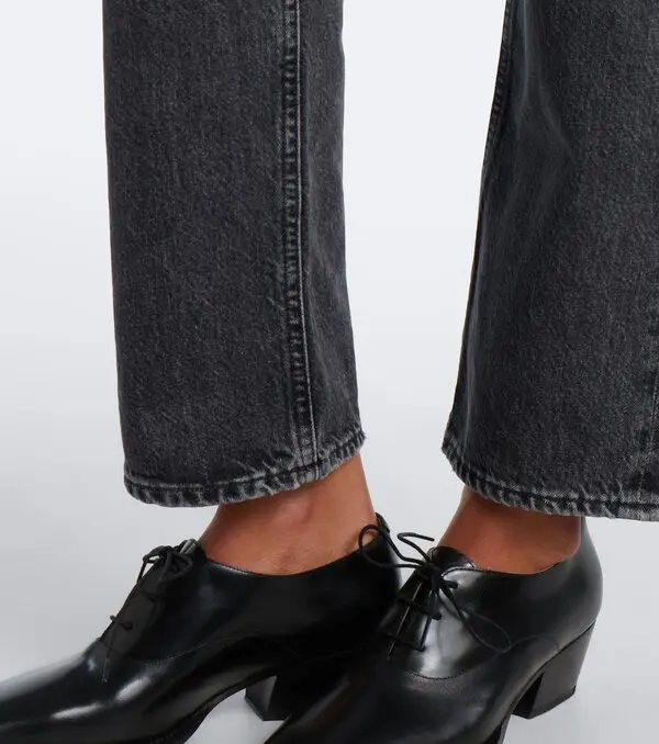 AGOLDE Lana Straight Jeans - Grey