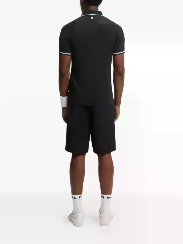 BOSS Short-sleeved Polo Shirt - Black