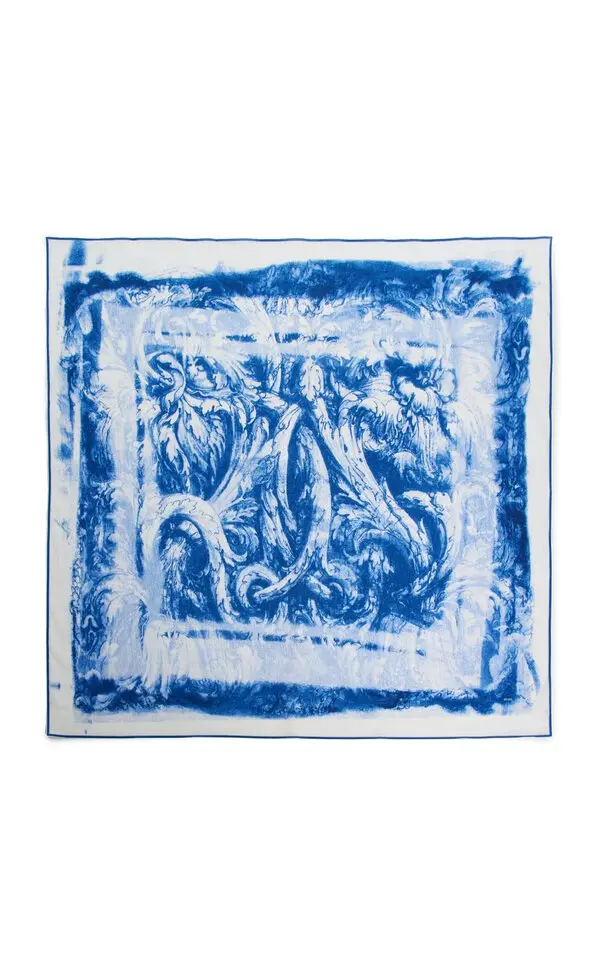 OTZIO Bosco Cotton Voile Pareo - Blue