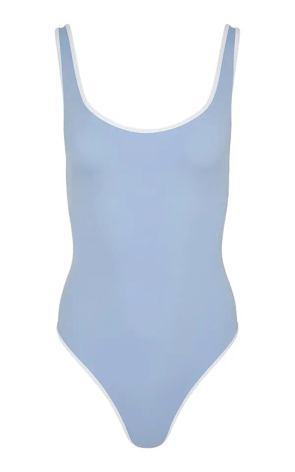 Onia Arya One-piece Swimsuit - Light Blue