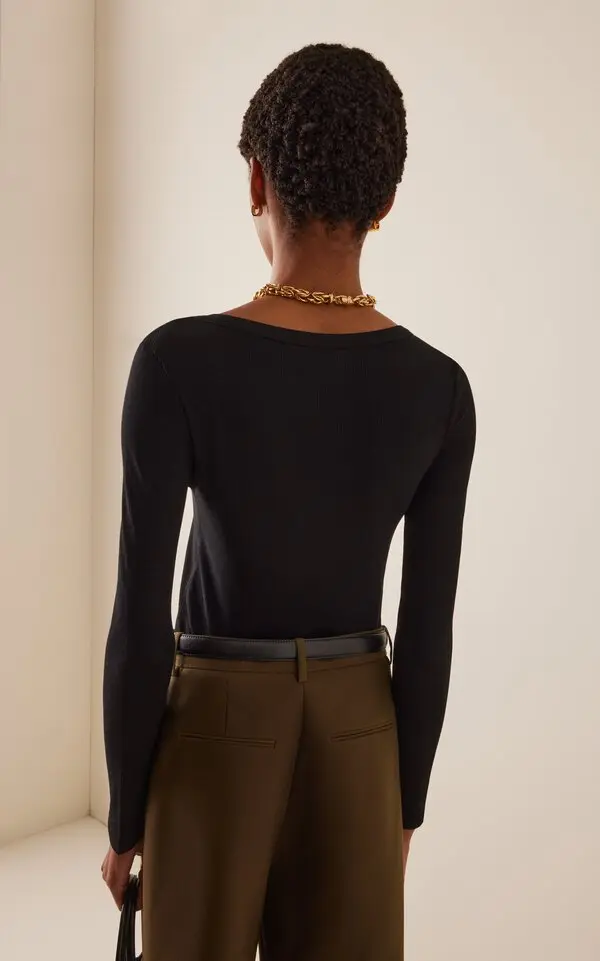 Majestic Filatures Stretch-jersey T-shirt - Black