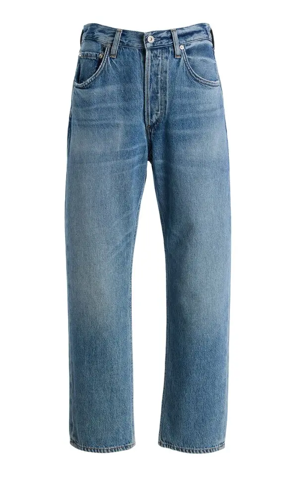 Citizens Of Humanity Winslow Rigid Low-rise Boyfriend Jeans - Medium Wash