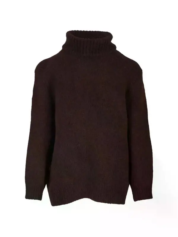 Dorothee Schumacher Roll-neck Ribbed Sweater - Brown