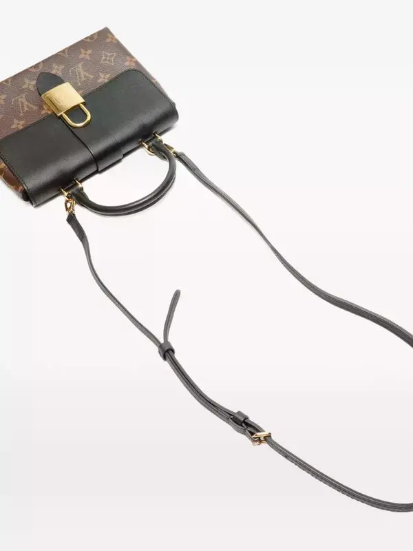 LOUIS VUITTON 2021 Monogram Top Handle Bag - Brown
