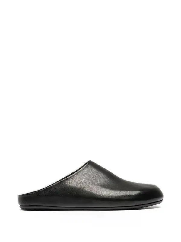 Officine Creative Babouche 001 Leather Mules - Black