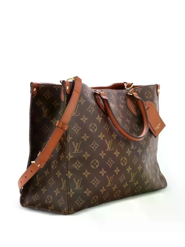 LOUIS VUITTON Onthego Organizer Monogram Canvas Tote Bag - Brown