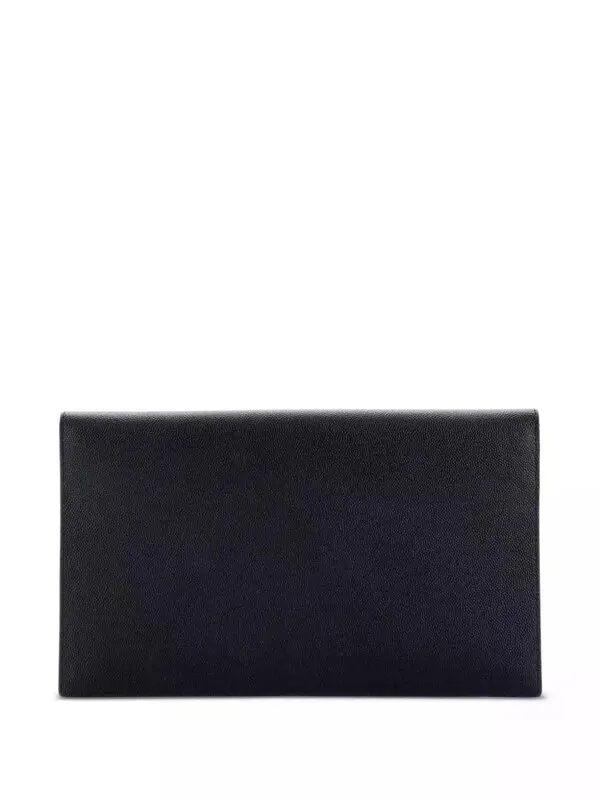 Saint Laurent Uptown Pouch Leather Clutch Bag