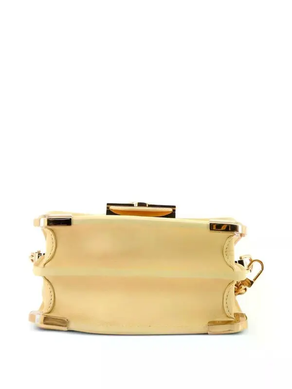 LOUIS VUITTON Dauphine Mini Shoulder Bag Embossed - Yellow