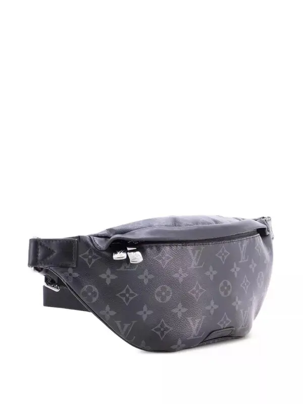 LOUIS VUITTON Discovery Bumbag Monogram Eclipse Canvas Belt Bag - Black