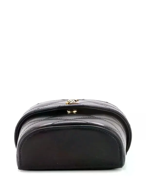 Saint Laurent June Box Bag Quilted Leather Micro Shoulder Bag