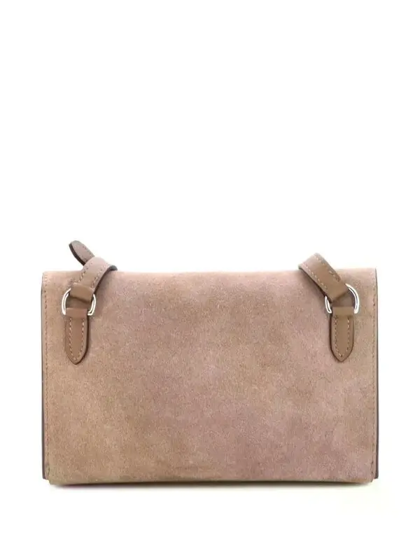 Hermès Nap Wallet Bag Grizzly And Swift Crossbody Bag - Grey