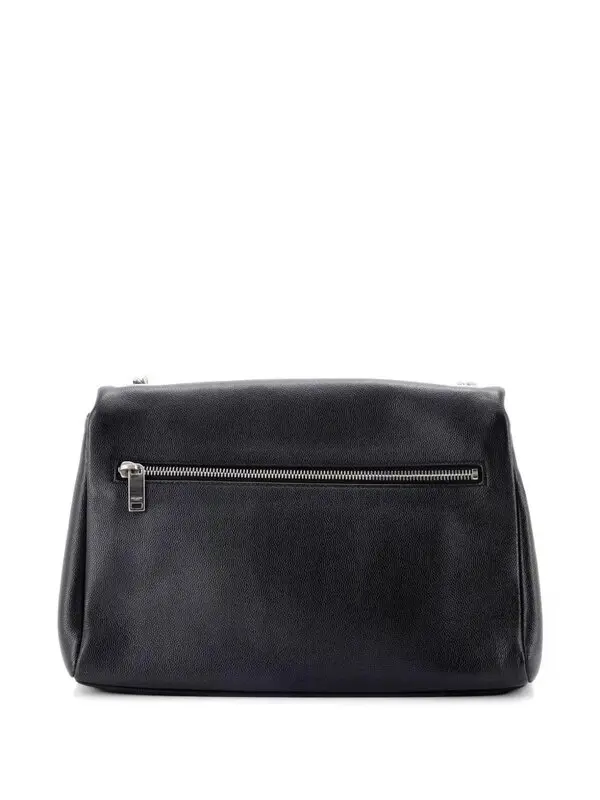 Saint Laurent West Hollywood Leather Shoulder Bag - Black