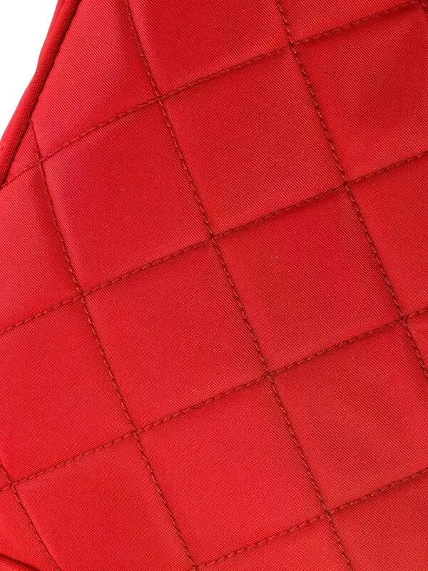 Prada Quilted Tessuto Mini Hobo Bag