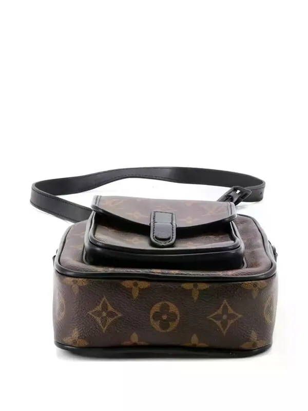 LOUIS VUITTON Christopher Wearable Wallet Macassar Monogram Canvas - Brown
