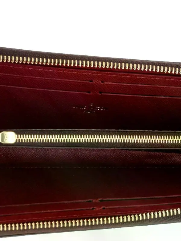 LOUIS VUITTON Clemence Wallet Monogram Canvas Small Wallets - Brown