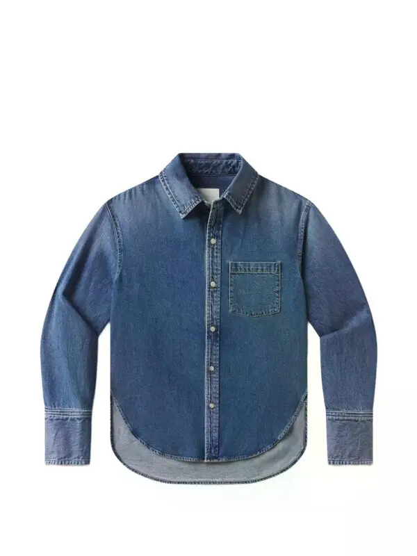 Citizens Of Humanity Button Chest Pocket Denim Shirt - Blue