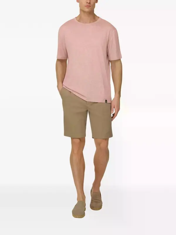 Boggi Milano Logo-patch T-shirt - Pink