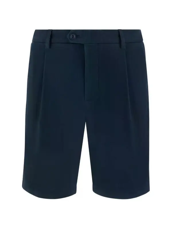 Boggi Milano Dart-detail Shorts - Blue