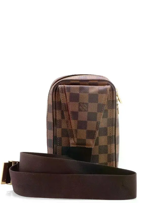 LOUIS VUITTON Geronimos Waist Bag Damier Belt Bag - Brown
