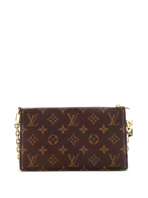 LOUIS VUITTON Lexington Pouch Parisian Street Sign Printed - Brown