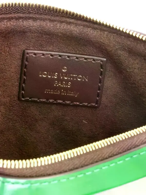LOUIS VUITTON Lexington Pouch Parisian Street Sign Printed - Brown