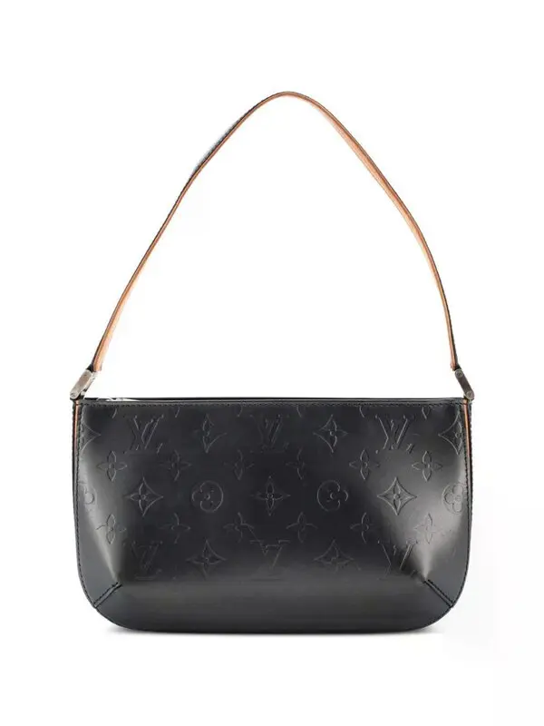 LOUIS VUITTON Mat Fowler Monogram Vernis Shoulder Bag - Grey
