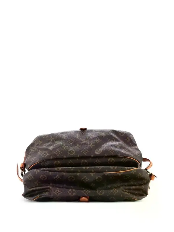 LOUIS VUITTON Saumur Handbag Monogram Canvas 35