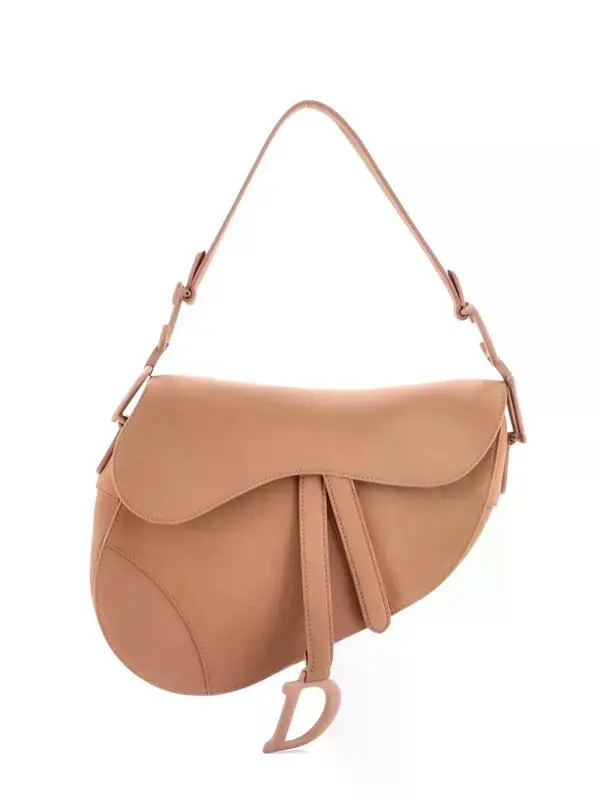 Dior Ultra Matte Saddle Medium Shoulder Bag - Neutrals