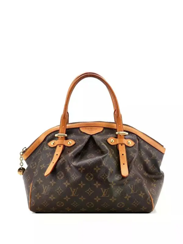 LOUIS VUITTON Tivoli Handbag Monogram Canvas Gm Satchel - Brown