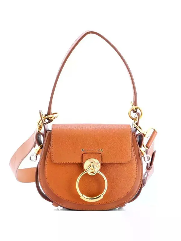 Chloé Tess Small Shoulder Bag - Brown