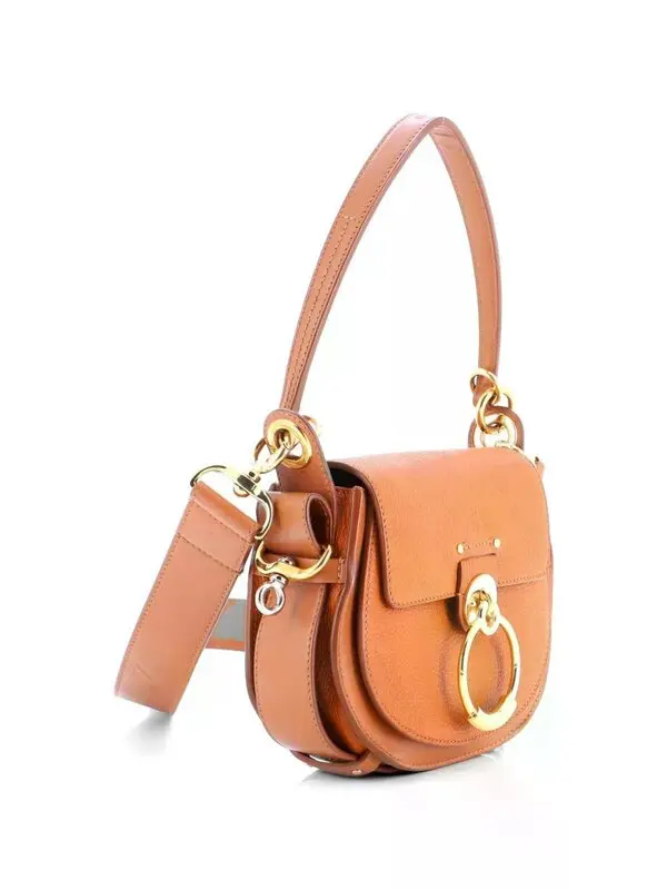 Chloé Tess Small Shoulder Bag - Brown