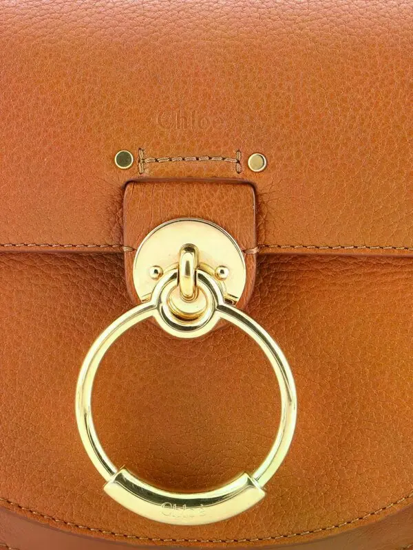 Chloé Tess Small Shoulder Bag - Brown
