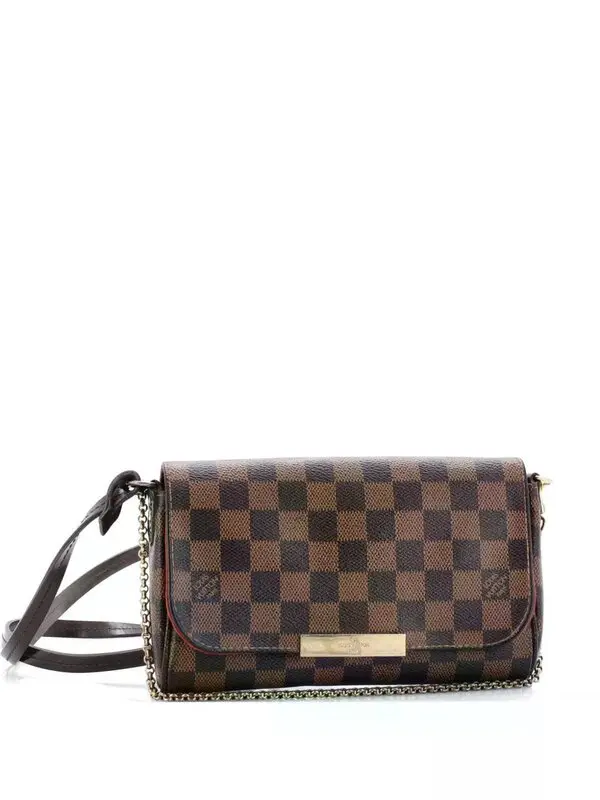 LOUIS VUITTON Favorite Handbag Damier Pm - Brown