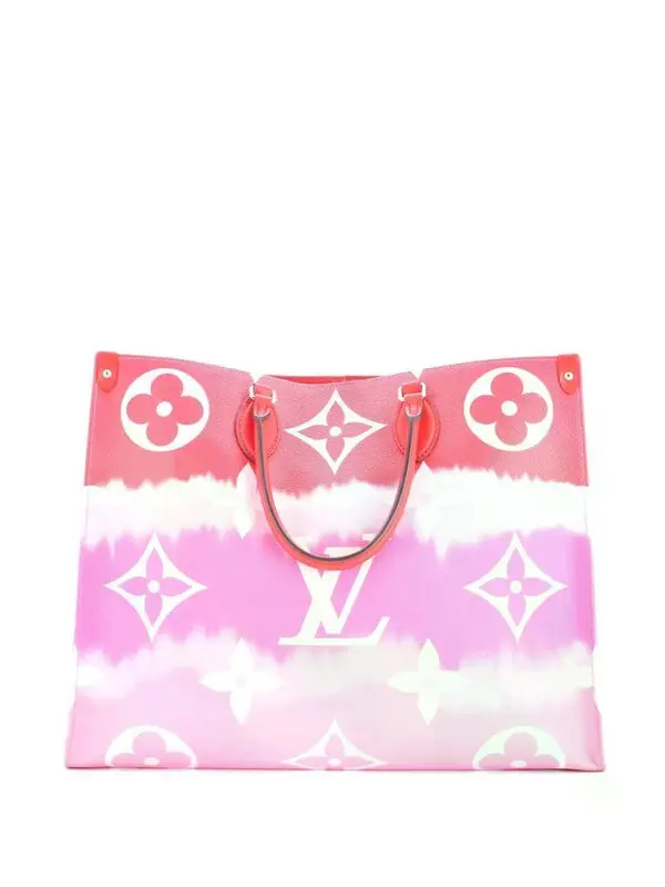 LOUIS VUITTON Onthego Limited Edition Escale Monogram Giant Gm Tote Bag - Multicolour