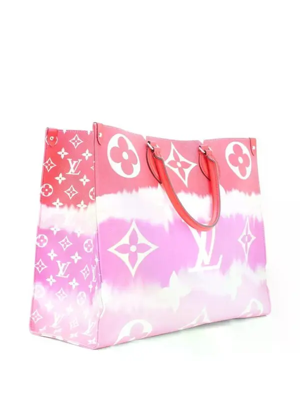 LOUIS VUITTON Onthego Limited Edition Escale Monogram Giant Gm Tote Bag - Multicolour