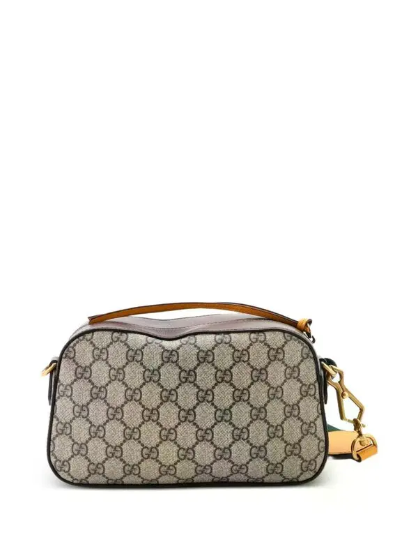 Gucci Neo Vintage Camera Messenger Bag Gg Coated Canvas - Brown