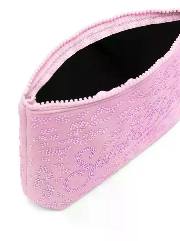 MC2 SAINT BARTH Strass-embellished Clutch - Pink