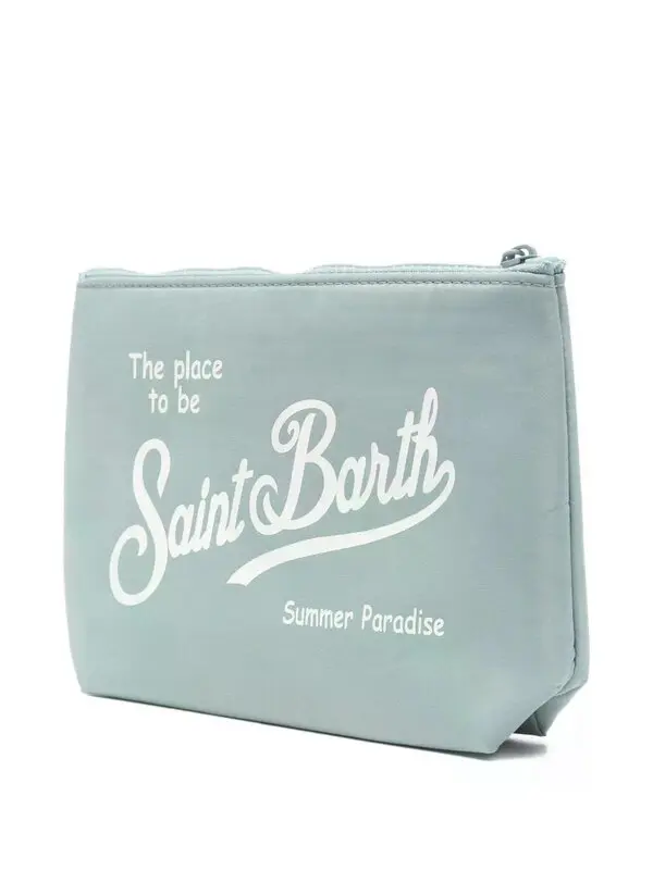 MC2 SAINT BARTH Aline Zip Clutch - Blue