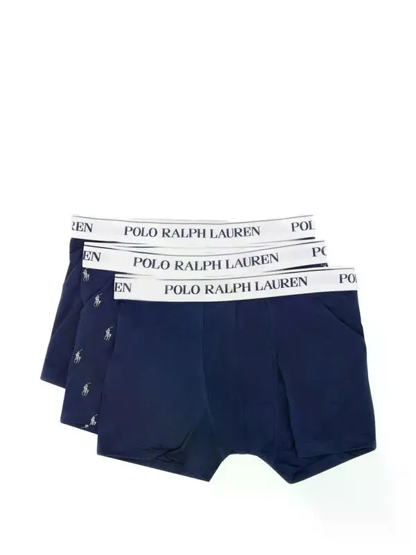 Polo Ralph Lauren Logo-detail Boxers - Blue