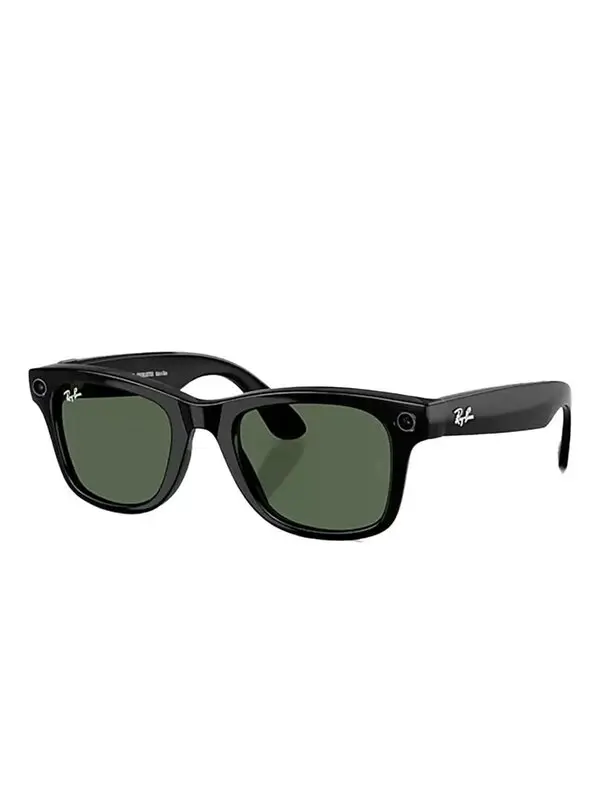 Ray-ban Meta Wayfarer Square-frame Sunglasses - Black