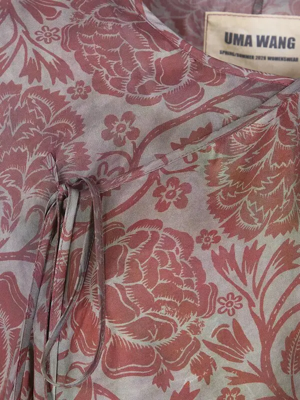 UMA WANG Floral Knitwear - Red