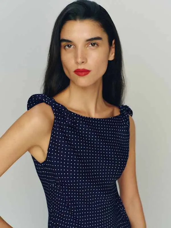 REFORMATION Sorrel Midi Dress - Blue