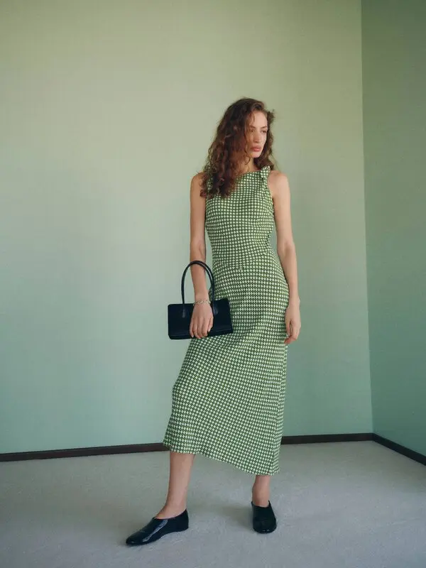 REFORMATION Sorrel Dress - Green